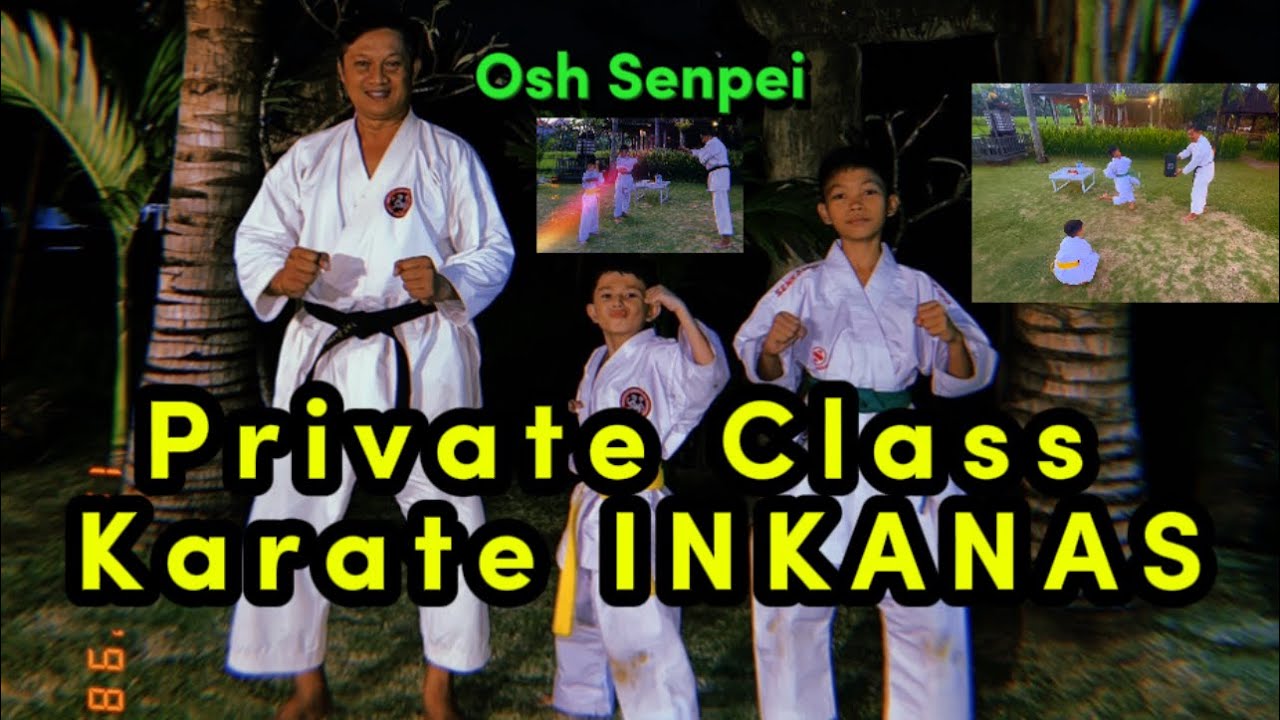 Private Class Karate INKANAS “ KARATE KID “ #youtubeshort - YouTube