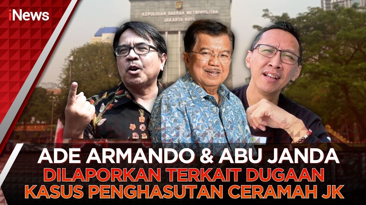 🔴BREAKING NEWS ADE ARMANDO & ABU JANDA DILAPORKAN TERKAIT KASUS ...