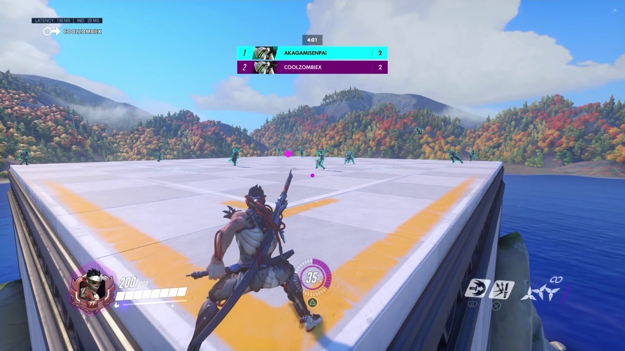 Overwach Genji ball!! - YouTube