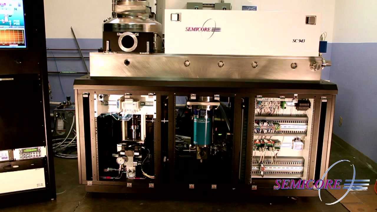 Semicore - SC943 Inline Sputtering System - YouTube