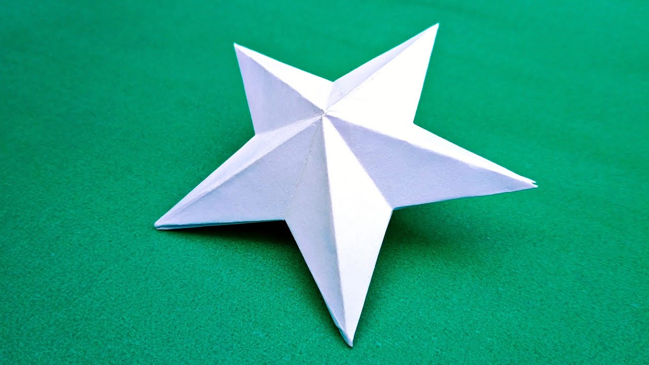 How to make a paper Star easy making - YouTube
