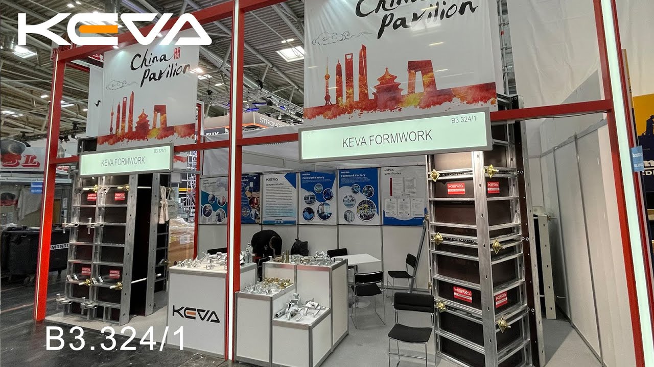 BAUMA 2022 - KEVA FORMWORK ( B3.324/1 ) - YouTube