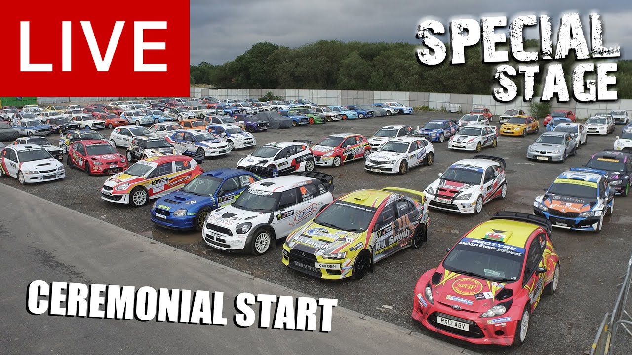 LIVE! Carryduff Forklift Down Rally 2023 - Ceremonial Start - YouTube