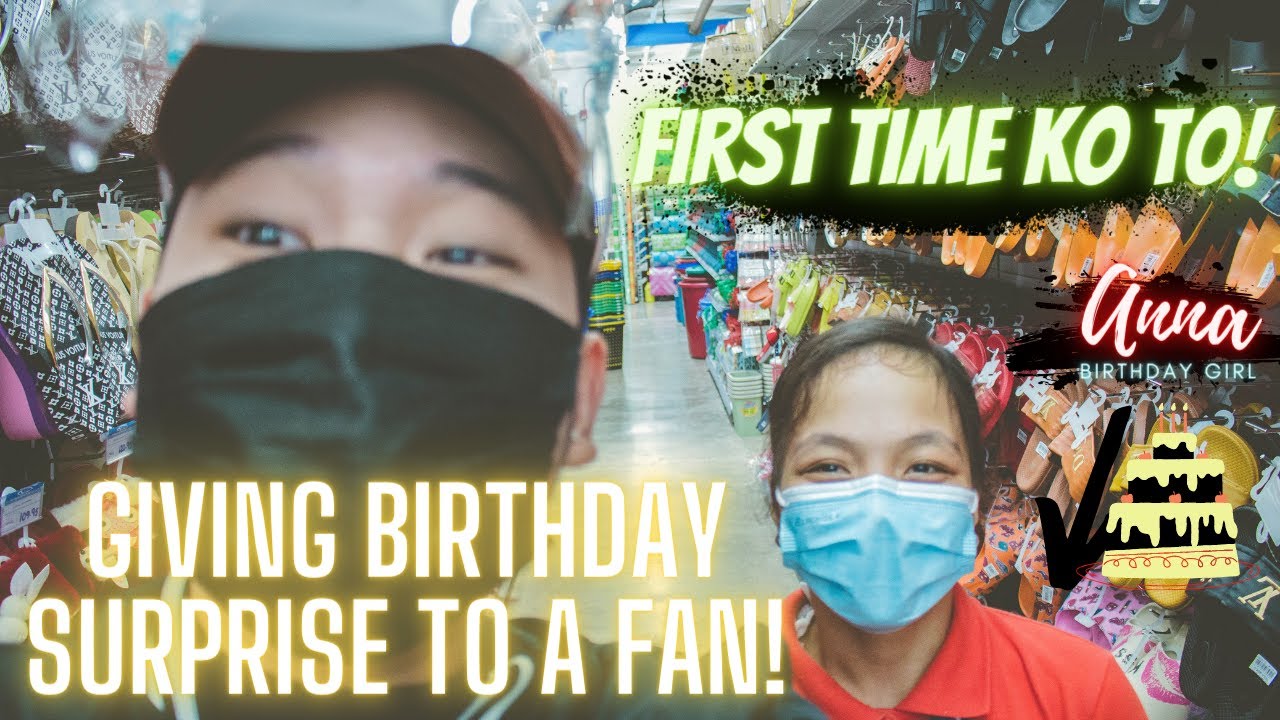 GIVING SURPRISE TO A SUPER FAN GIRL! (FIRST TIME KO GAWIN TO!) - YouTube