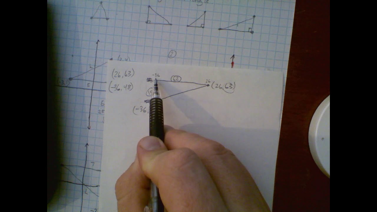 7 6 Finding Distance Between Two Points WITHOUT A Graph Using The Pythagorean Theorem YouTube 7-6-finding-distance-between-two-points-without-a-graph-using-the-pythagorean-theorem-youtube