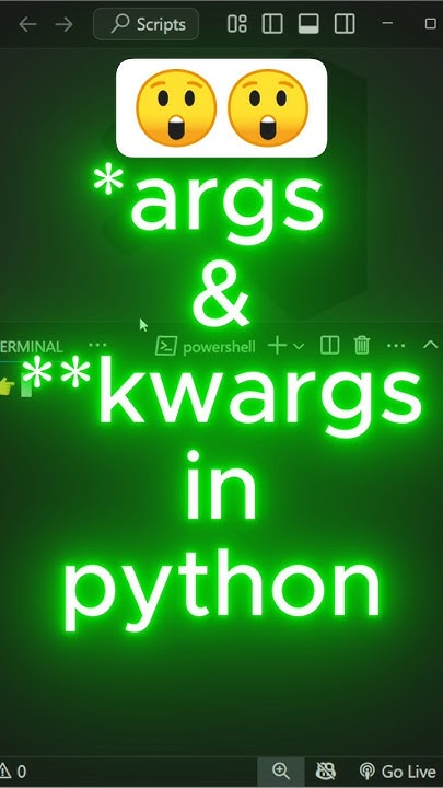 Smarter Python Functions In Seconds With Args And Kwargs 馃敟 Coding Python Programming