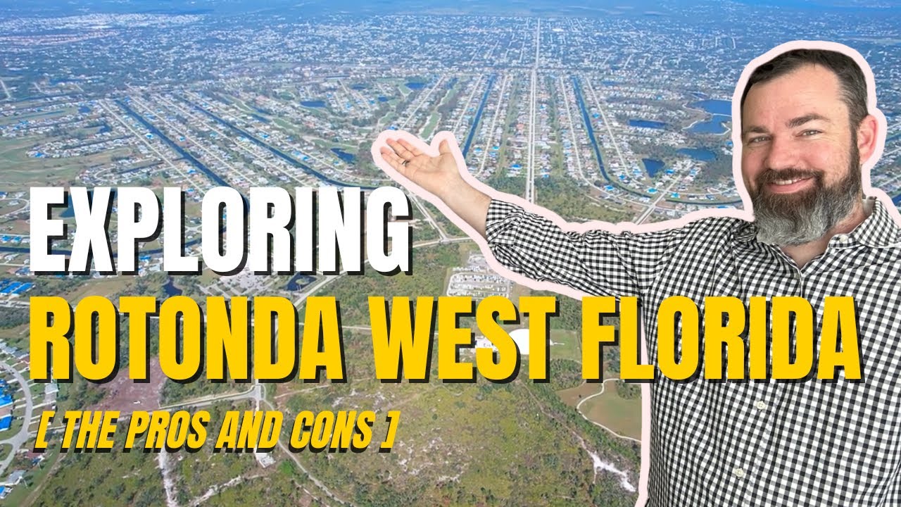MOVING to Rotonda West Florida 2024 - The Pros and Cons - YouTube