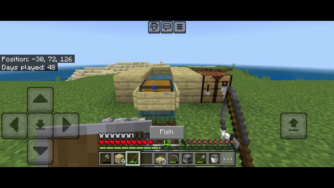 Making some farm in minecraft pocket edition #7 GamerSsk7 - YouTube