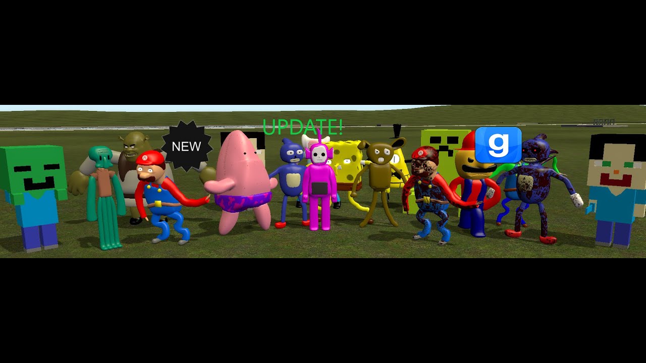 3D GMOD Sanic Clones UPDATE! (20 NEW NPCS! (GMOD | Sanic Npcs) - YouTube