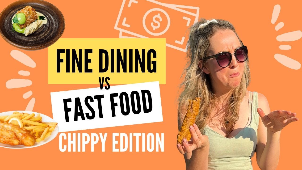 Which is better??? Fast Food or Fine Dining FISH & CHIPS? - YouTube