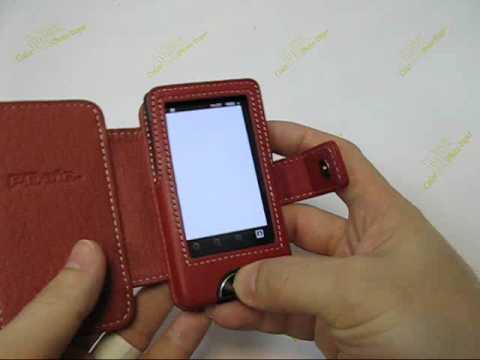 PDair Leather Case for Sony Walkman NWZ-X1050 NWZ-X1060 NWZ-X1000 ...