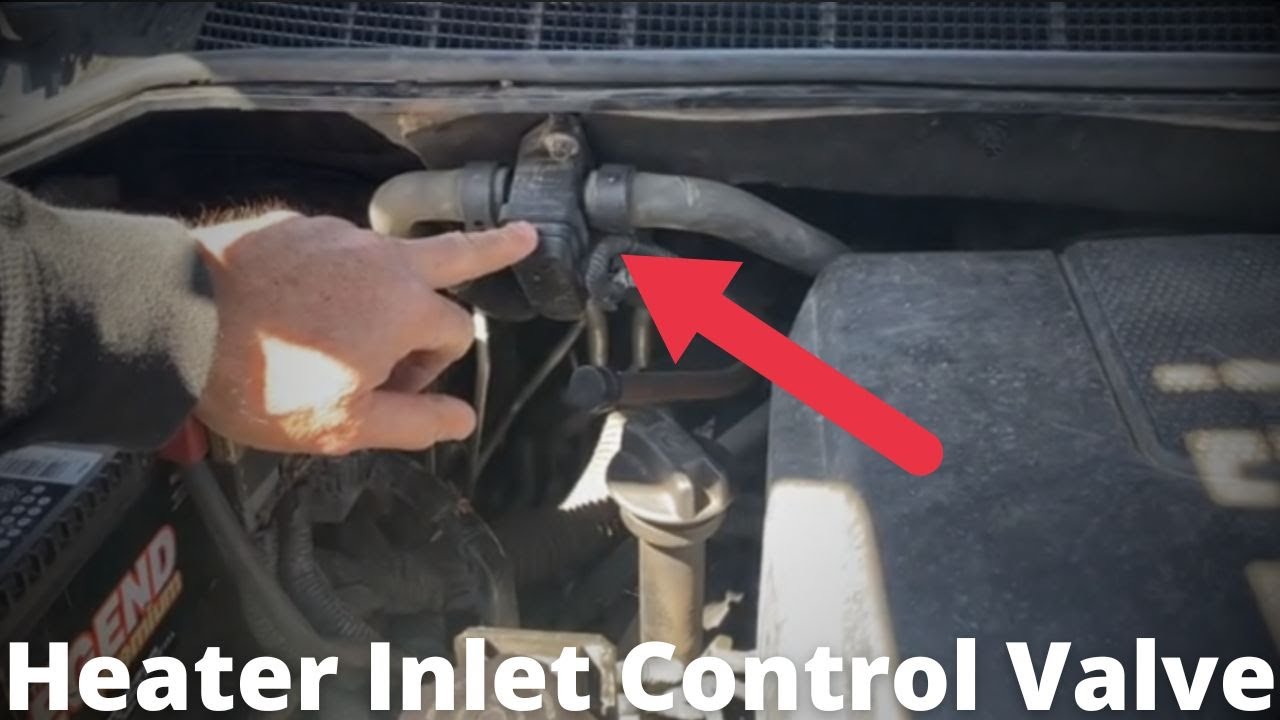 How to Replace Heater Inlet Control Valve Infiniti - YouTube