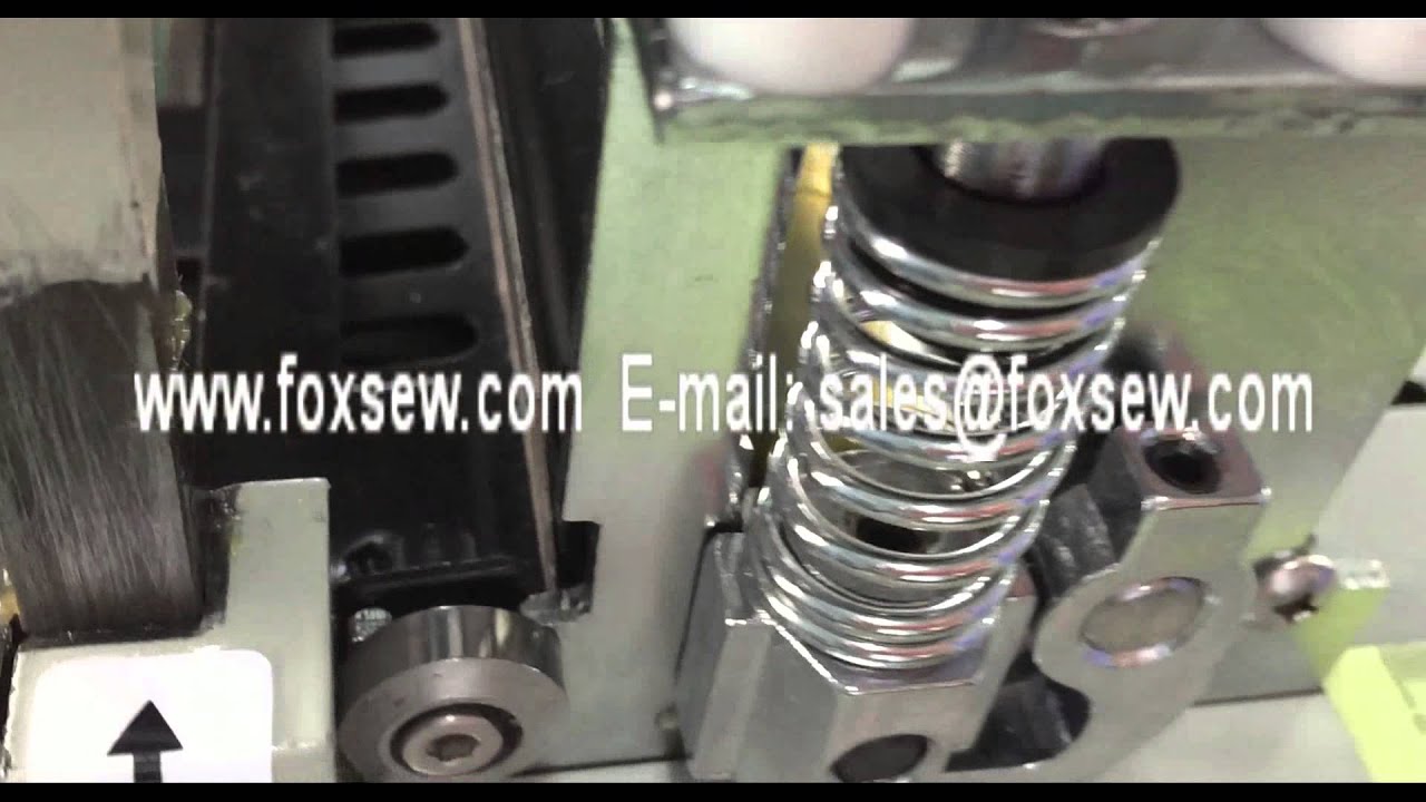 Auto Nylon Ribbon Cutting Machine - YouTube