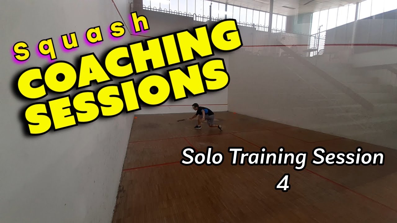 Premier League Squash Players Solo Training Session | First Session Back in 2024 | Part 4 - YouTube