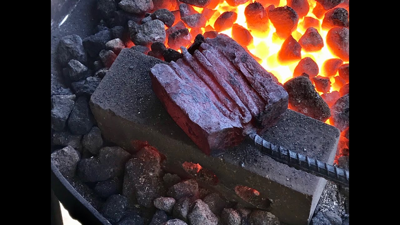 Building a 15th century post anvil pt2 (long) - YouTube