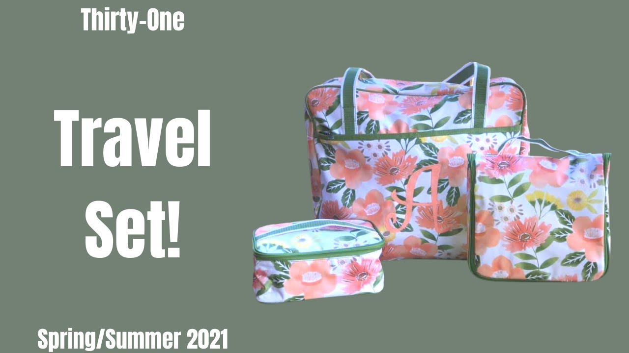 The BEST Travel Set from Thirty-One with Andrea Carver! - YouTube