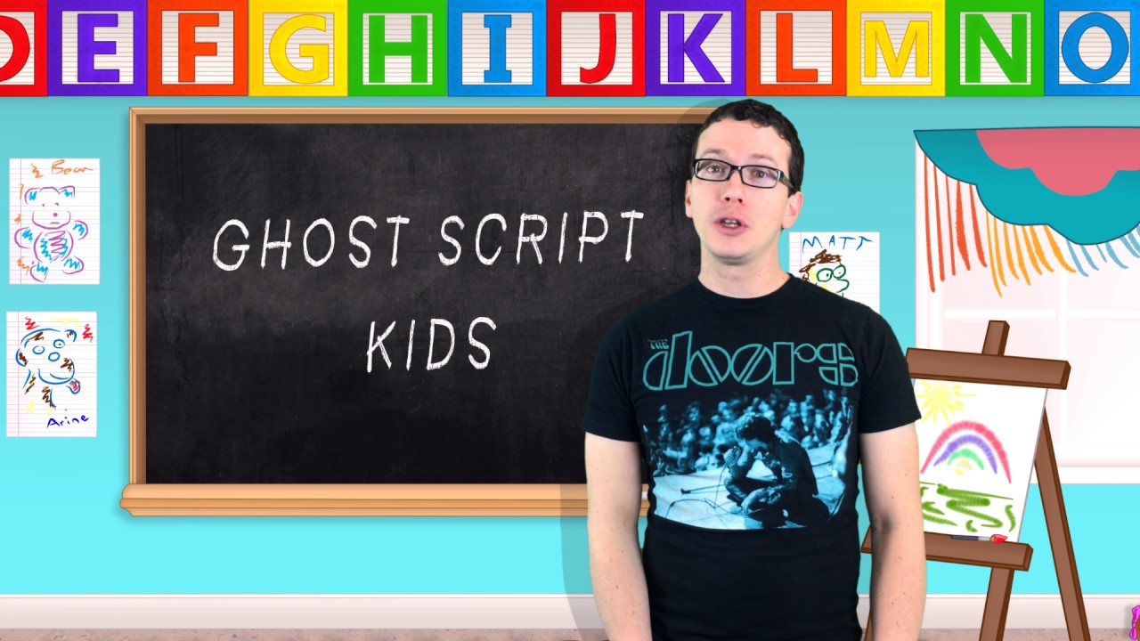 Ghost Script Kids | Episode 2 "The Letter A" - YouTube