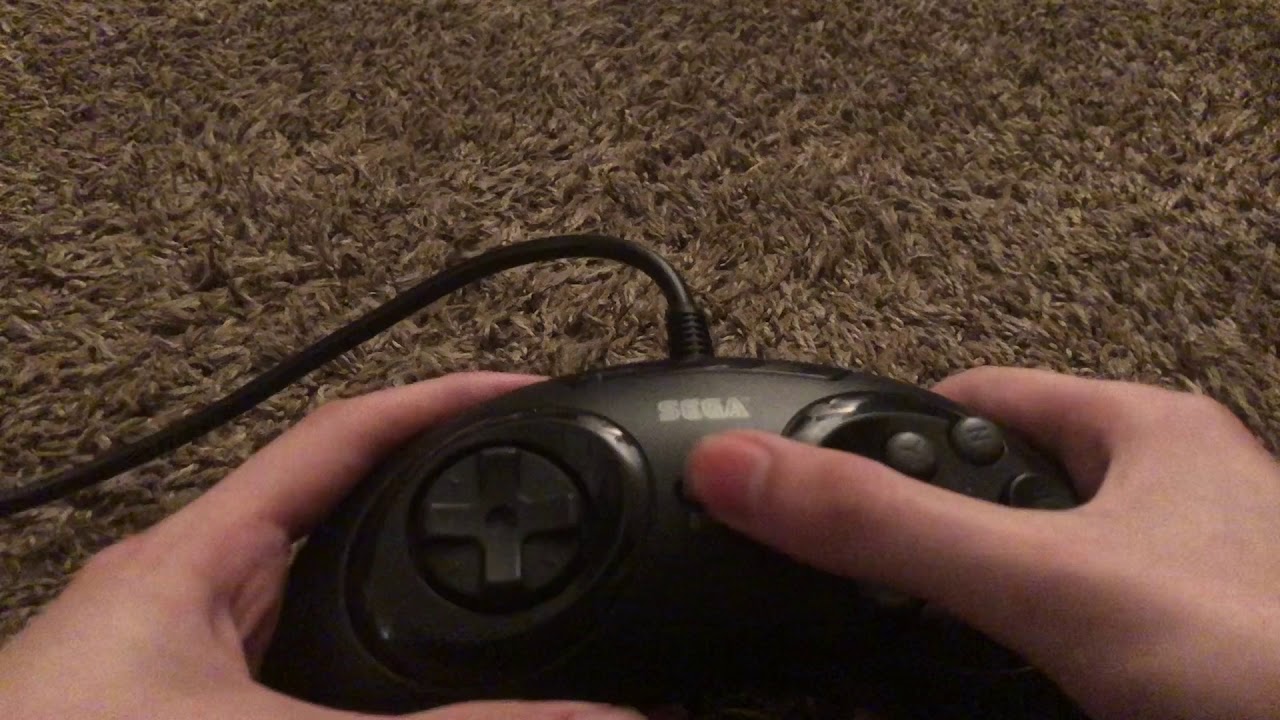 SEGA Genesis 6-Button Controller Review - YouTube