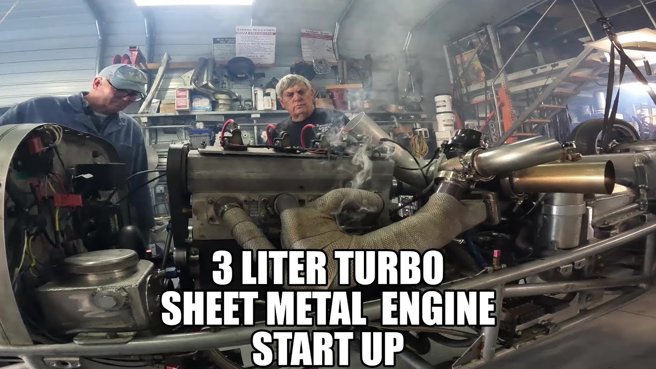 Smoking Hot Homemade 3 Liter Turbo Sheet Metal Engine - Aardema Braun ...