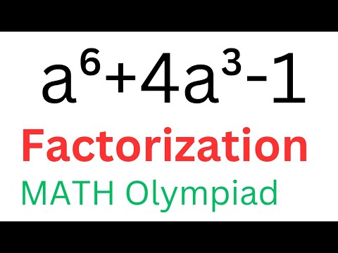 OLYMPIAD MATH FACTORIZATION - YouTube