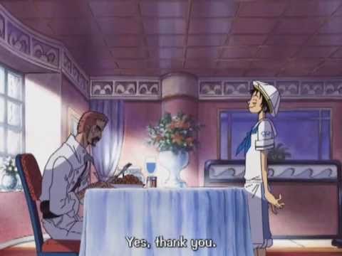 Luffy - funny moment in G8 (ONE PIECE)