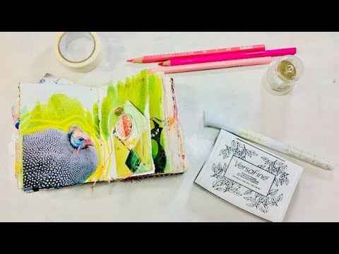 Journal With Me: + Colored Pencil Shading - YouTube