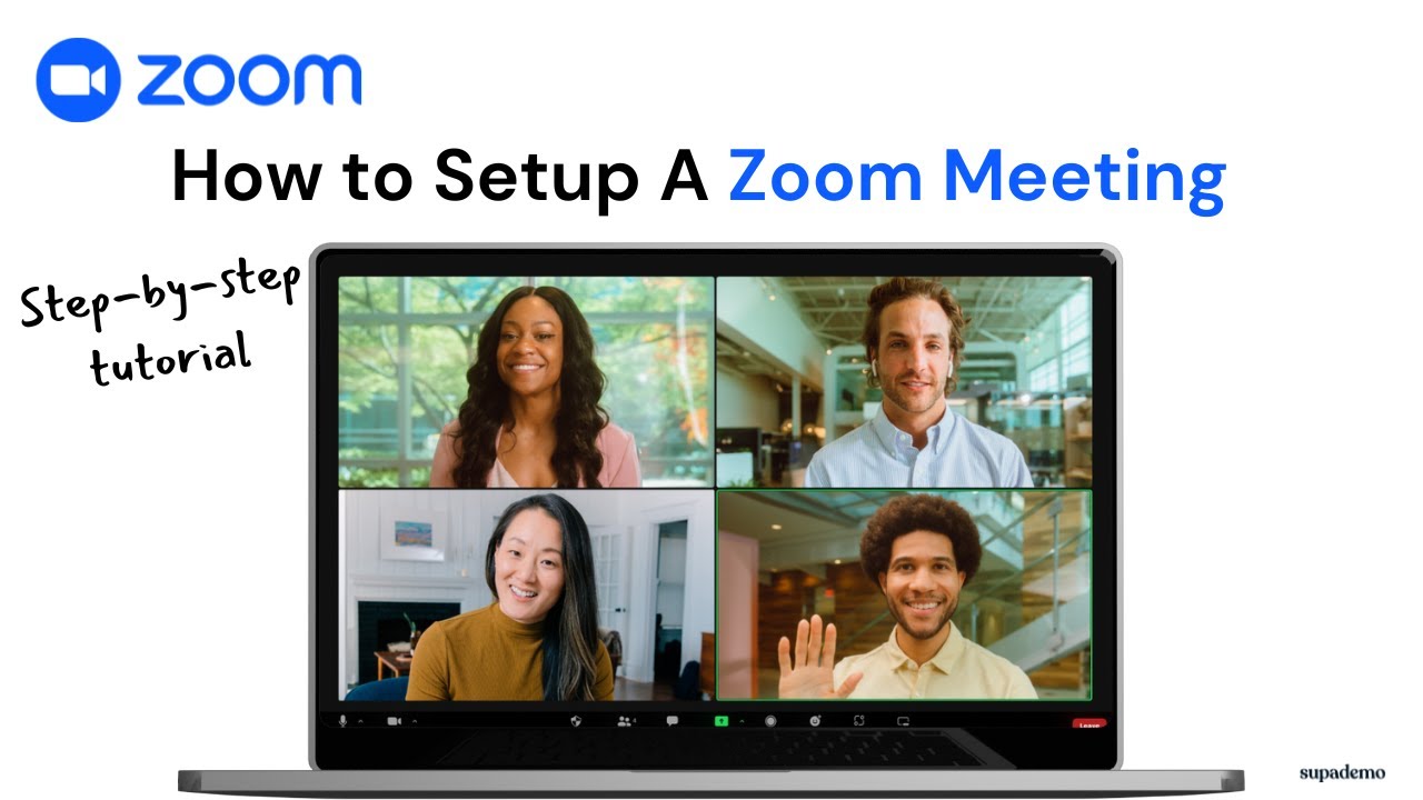 How to Set Up a Zoom Meeting - YouTube