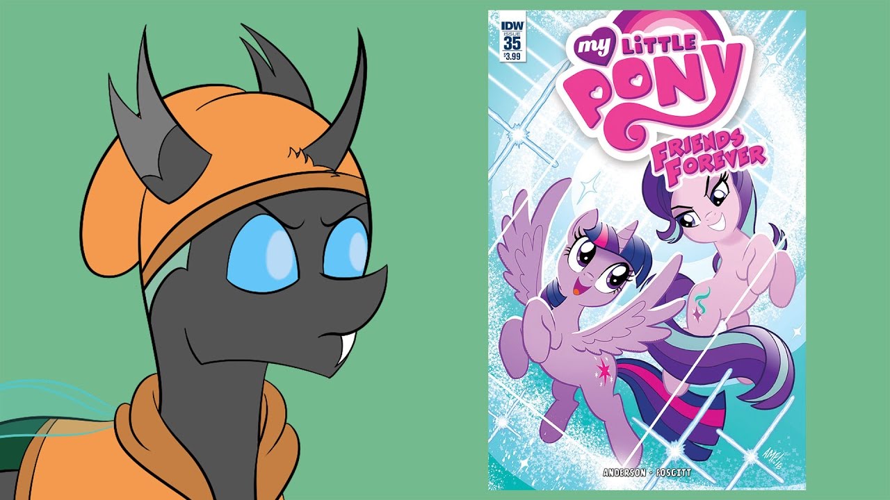 Sketchy Reviews: My Little Pony: Friends Forever Issue #35 - YouTube