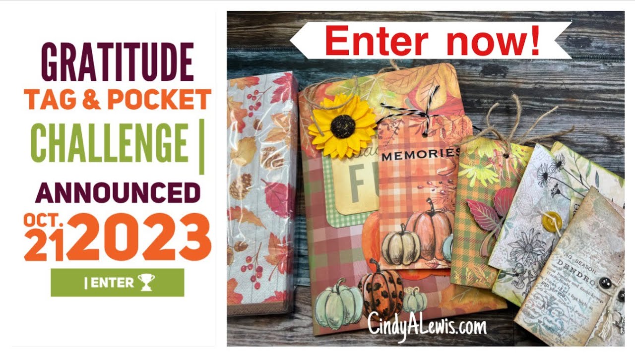 Gratitude Tag & Pocket Challenge | Announced Oct. 21, 2023 | Enter 🏆 ...