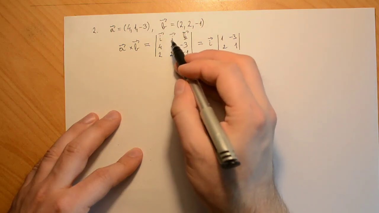 Pratybos 5: Vektorinė sandauga - YouTube