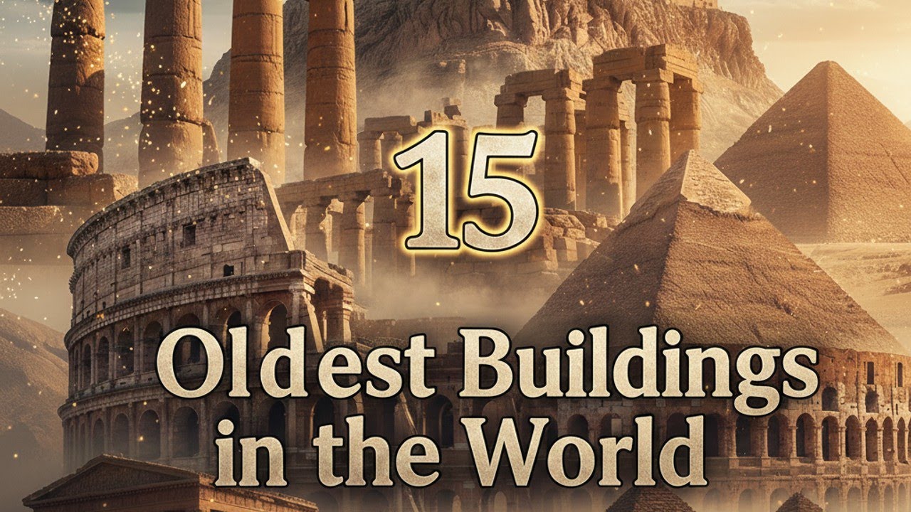 15 Oldest Buildings in the World - YouTube