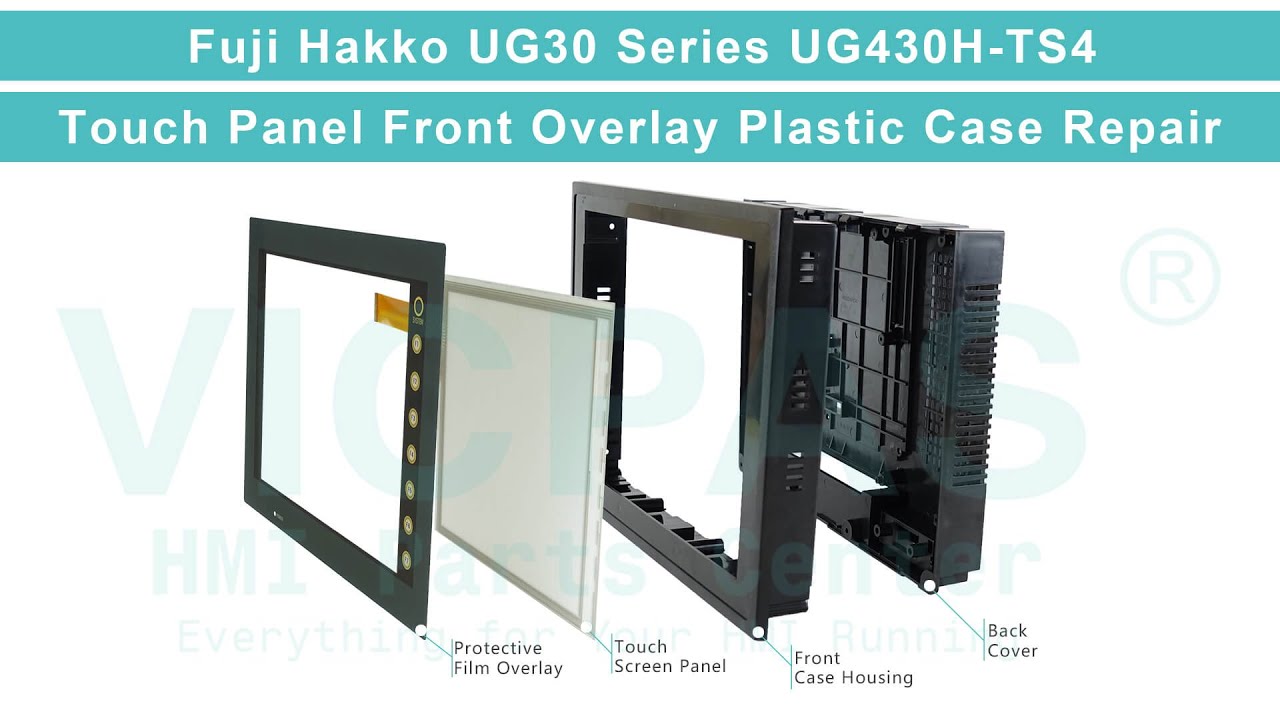UG430H-TS4 Fuji Hakko UG30 Protective Film Touch Screen Panel Plastic ...