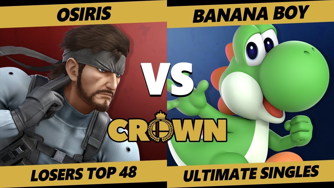 Crown 2019 SSBU - Osiris (Snake) Vs. Armada | Banana Boy (Yoshi) Smash ...