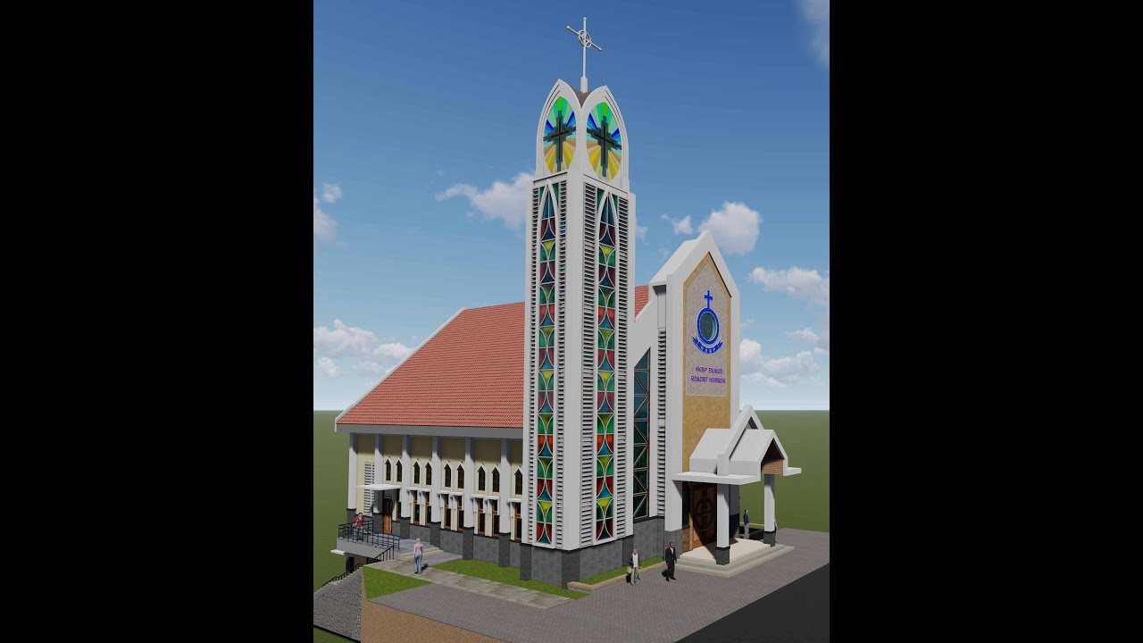 GEREJA DESAIN MINIMALIS - YouTube