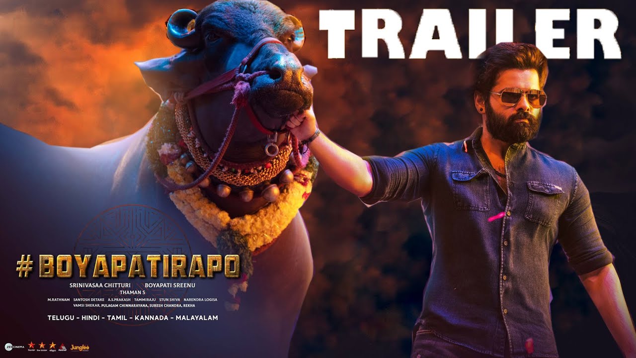 BoyapatiRAPO Theatrical Trailer | Ram Pothineni | Boyapati Sreenu ...