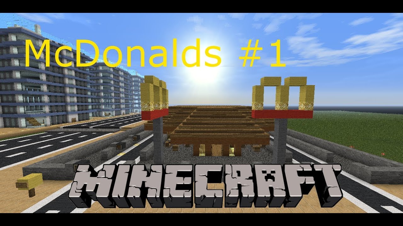 Minecraft: McDonald's #1 - YouTube