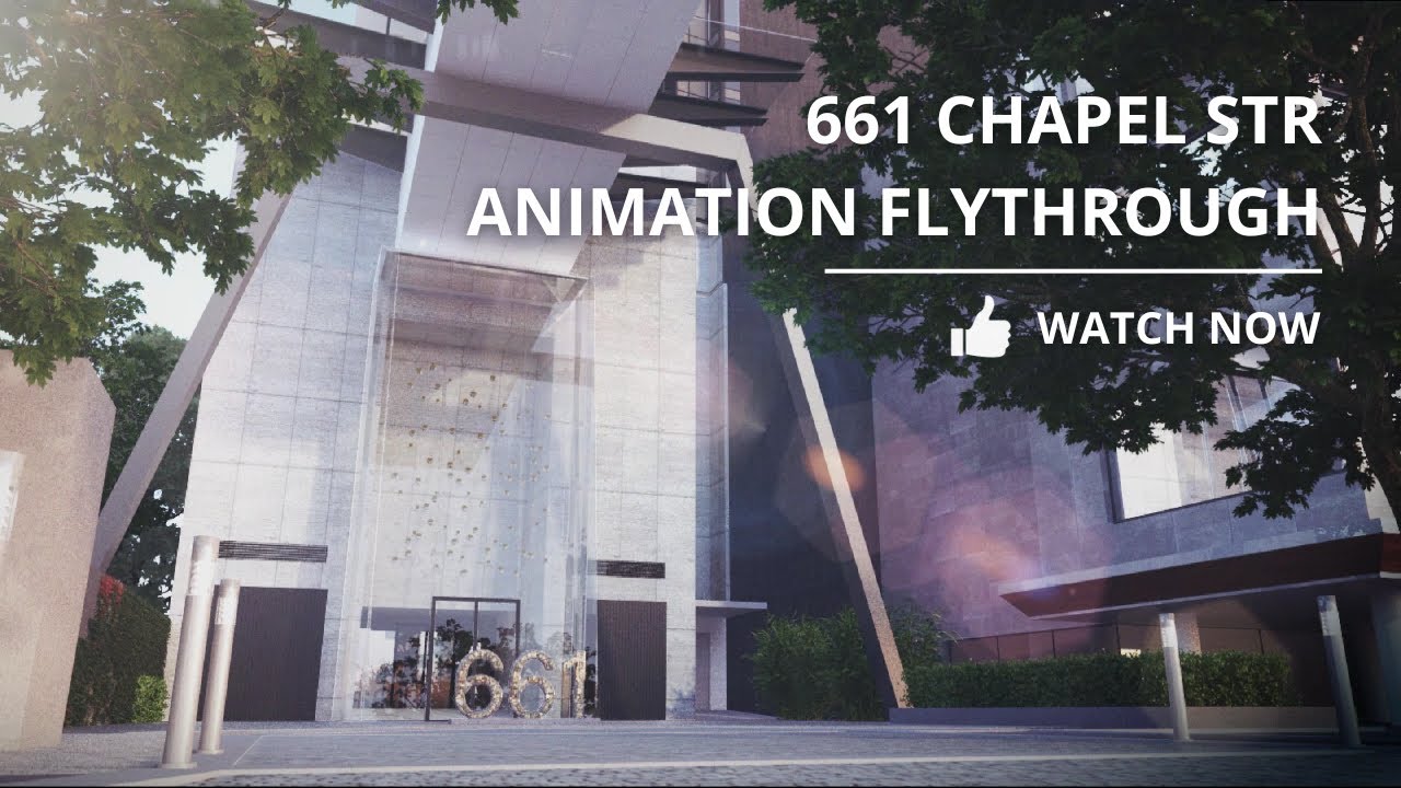 ANIMATION FLYTHROUGH VIDEO OF 661 CHAPEL STR for GAMUDA - YouTube
