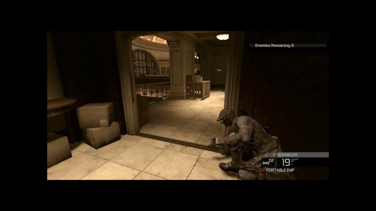 Splinter Cell Conviction Realistic Difficulty Deniable Ops 1st Level PC ...