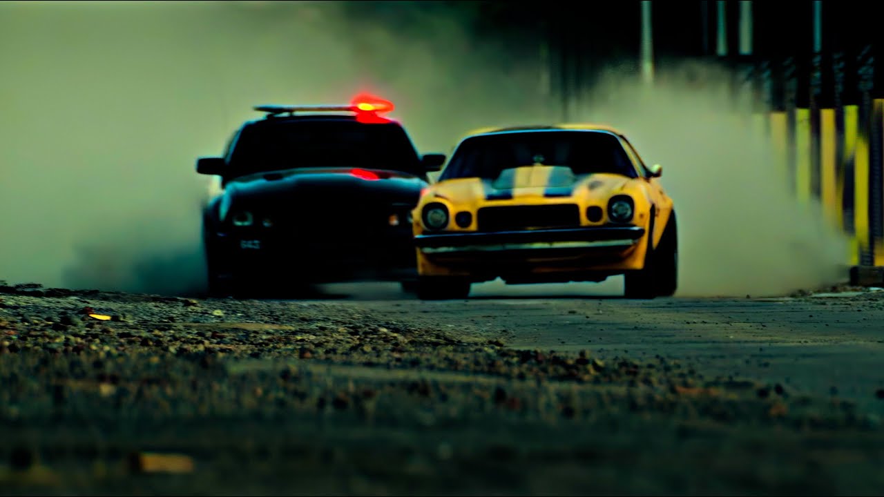 Transformers (2007) - Bumblebee Saves Sam & Mikaela | 4K 60FPS UHD ...