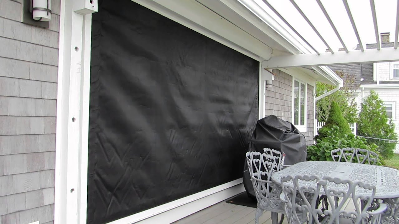Armor Screen Roll-Up (Black) - YouTube