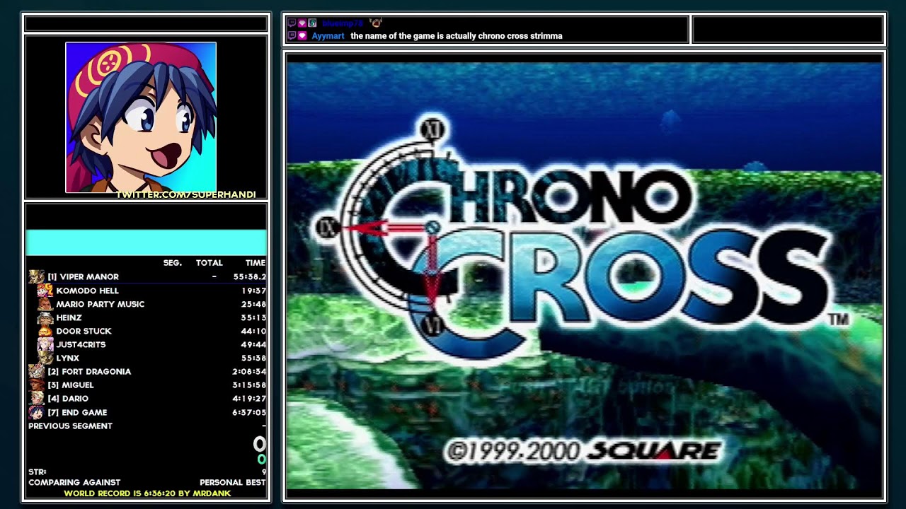 Chrono Cross Speedrun WR Attempts (PSX) | Still sick, so apologies for low energy lol - YouTube