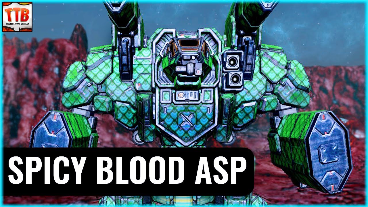 Can you handle the heat of this mech? - Blood Asp - German ...