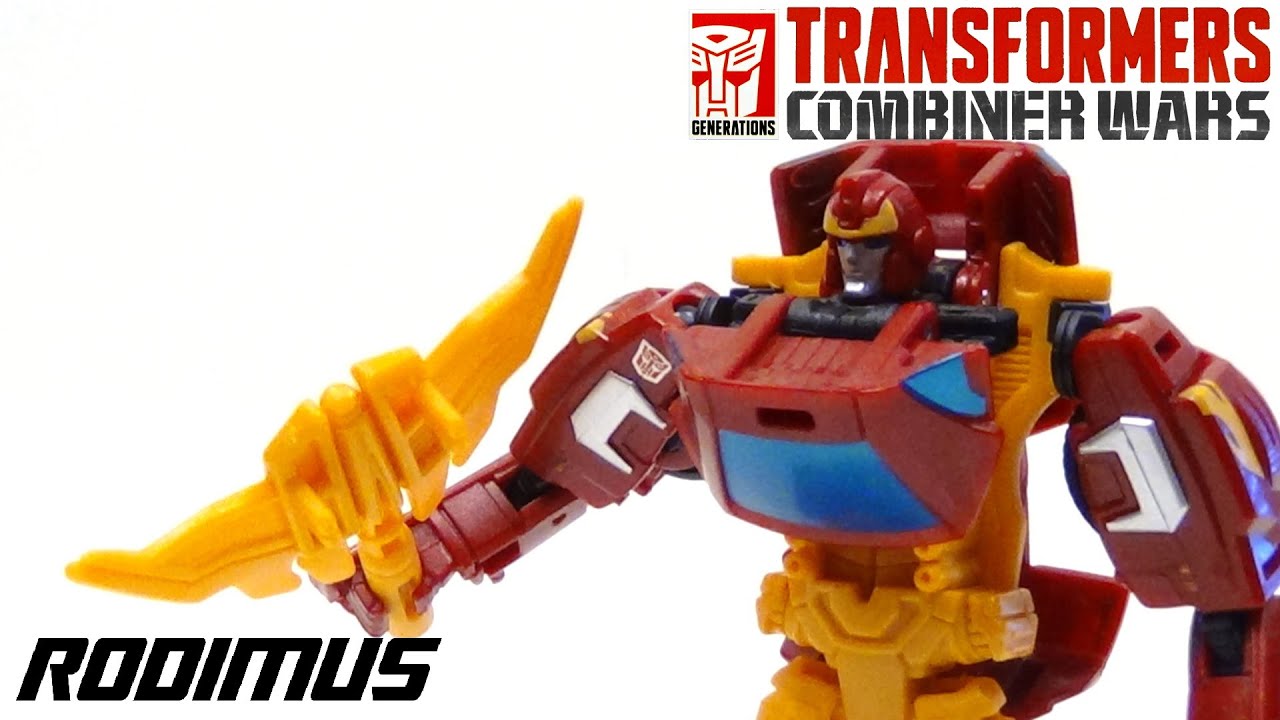 Transformers Combiner Wars Legends Rodimus - YouTube