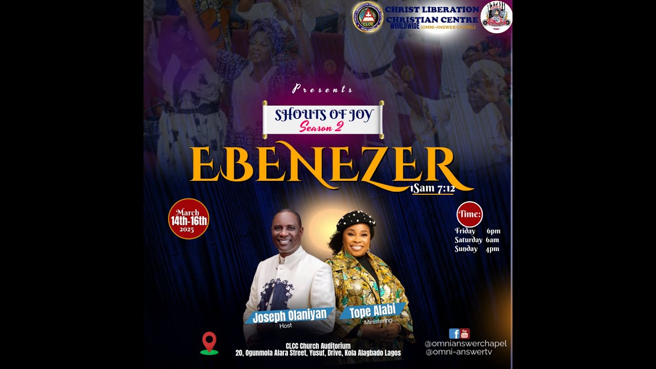 SHOUT OF JOY S2 | EBENEZER | DAY 3| MORNING | 16TH MARCH 2025_ - WITH PROPHET JOSEPH OLANIYAN ...