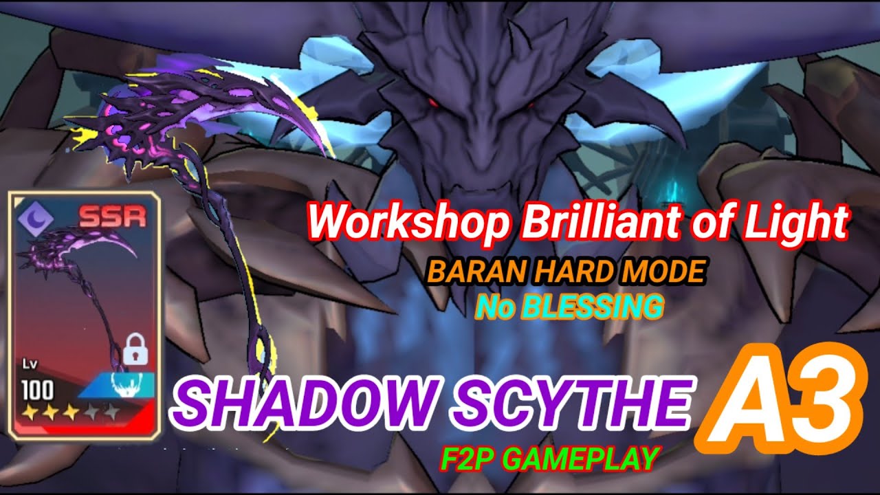 Workshop Brilliant of Light Baran Hard Mode Solo Leveling Arise | Using ...