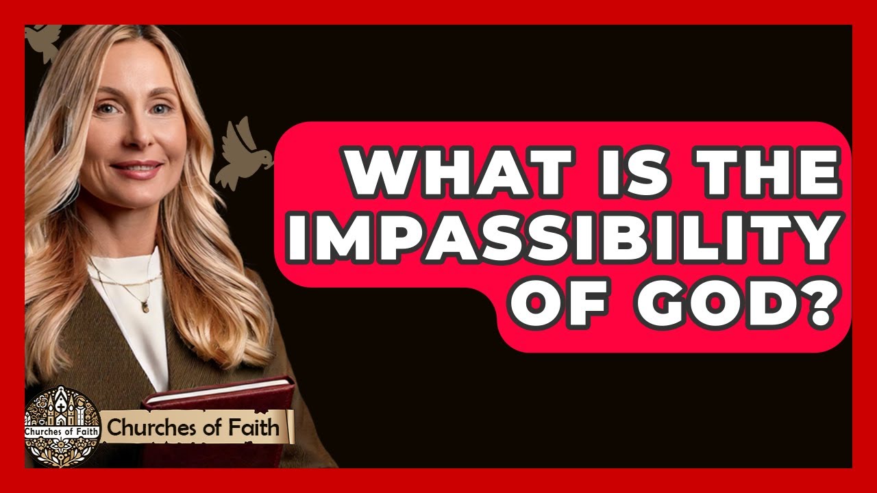 What Is The Impassibility Of God? - Churches Of Faith - YouTube