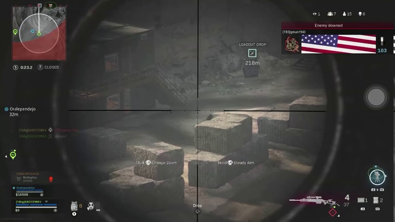 Sniper accuracy on point - Call of Duty Warzone - YouTube