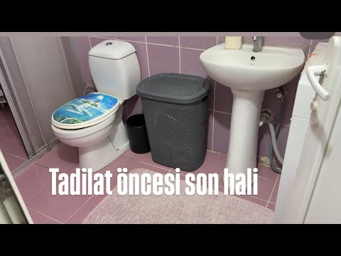 TADİLAT ÖNCESİ SON TEMİZLİK | ÖNCESİ SONRASI GELİYOR