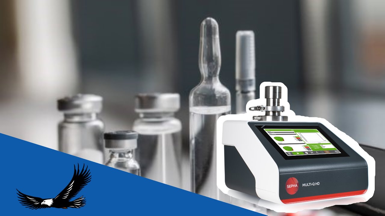 Micron Leak Tester for Vials, Ampoules, Syringes etc - YouTube
