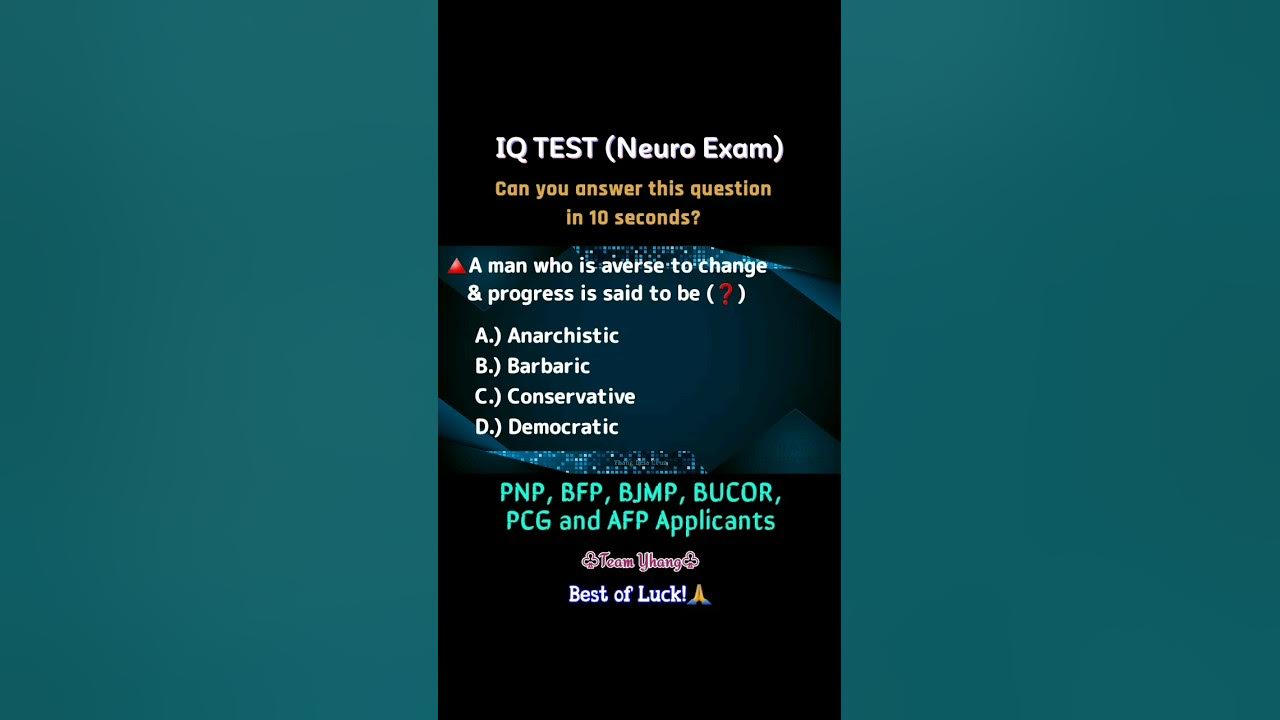 NEURO EXAM IQ TEST APTITUDE TEST BFP BJMP BUCOR AFP PCG AND neuro-exam-iq-test-aptitude-test-bfp-bjmp-bucor-afp-pcg-and